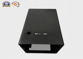 China Rohs standard customized precision CNC Machining electrical aluminum parts with black powder coating supplier