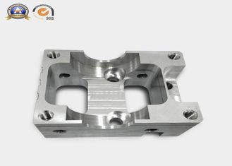 China CNC Machining aluminum industry accessories surface silver anodizing and pass rohs certification supplier