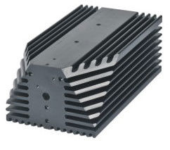 China OEM Customized 0.01MM High tolerance heat sinks for industry systems made by 4 Axis Machining and surface brushing supplier