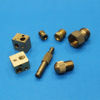 Brushed / Polished Small Brass Parts , Brass Precision Turned Components