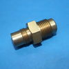 Brushed / Polished Small Brass Parts , Brass Precision Turned Components