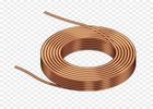 Stamping Copper Coil Bobin In Circle Or Square Shape Tolerance ± 0.05mm