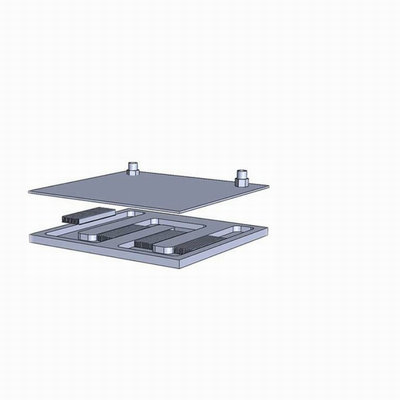 Photovoltaic industry aluminum heat sinks made by friction stir welding technology